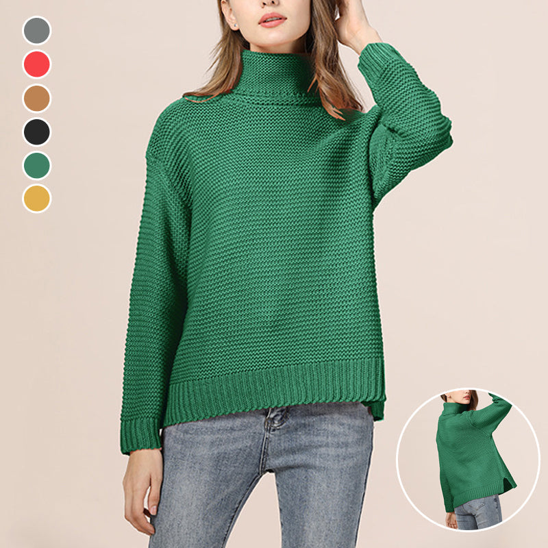 Women’s Commuter Turtleneck Sweater – Cozymoo